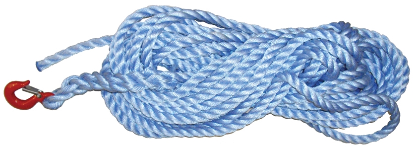 Gin Wheel Rope with Eye Hook - Premier Lifting and Safety Ltd