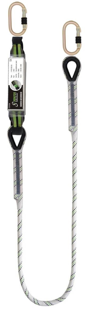 Fall Arrest Lanyard with Karabiners - Premier Lifting and Safety Ltd