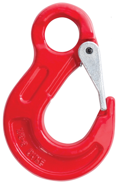 Eye sling hook with latch - Premier Lifting and Safety Ltd
