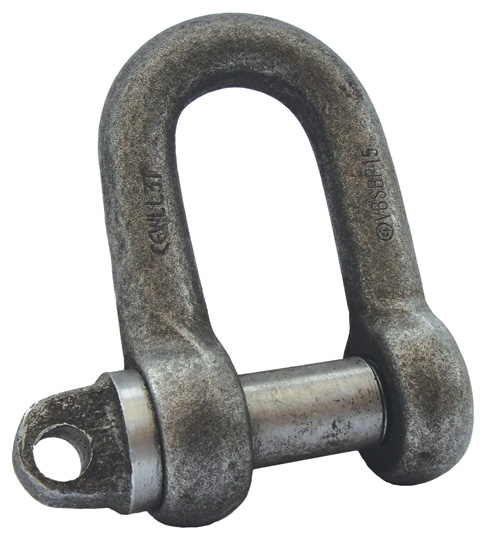 6 Ton Large Steel D Shackle Screw Pin - Premier Lifting and Safety Ltd